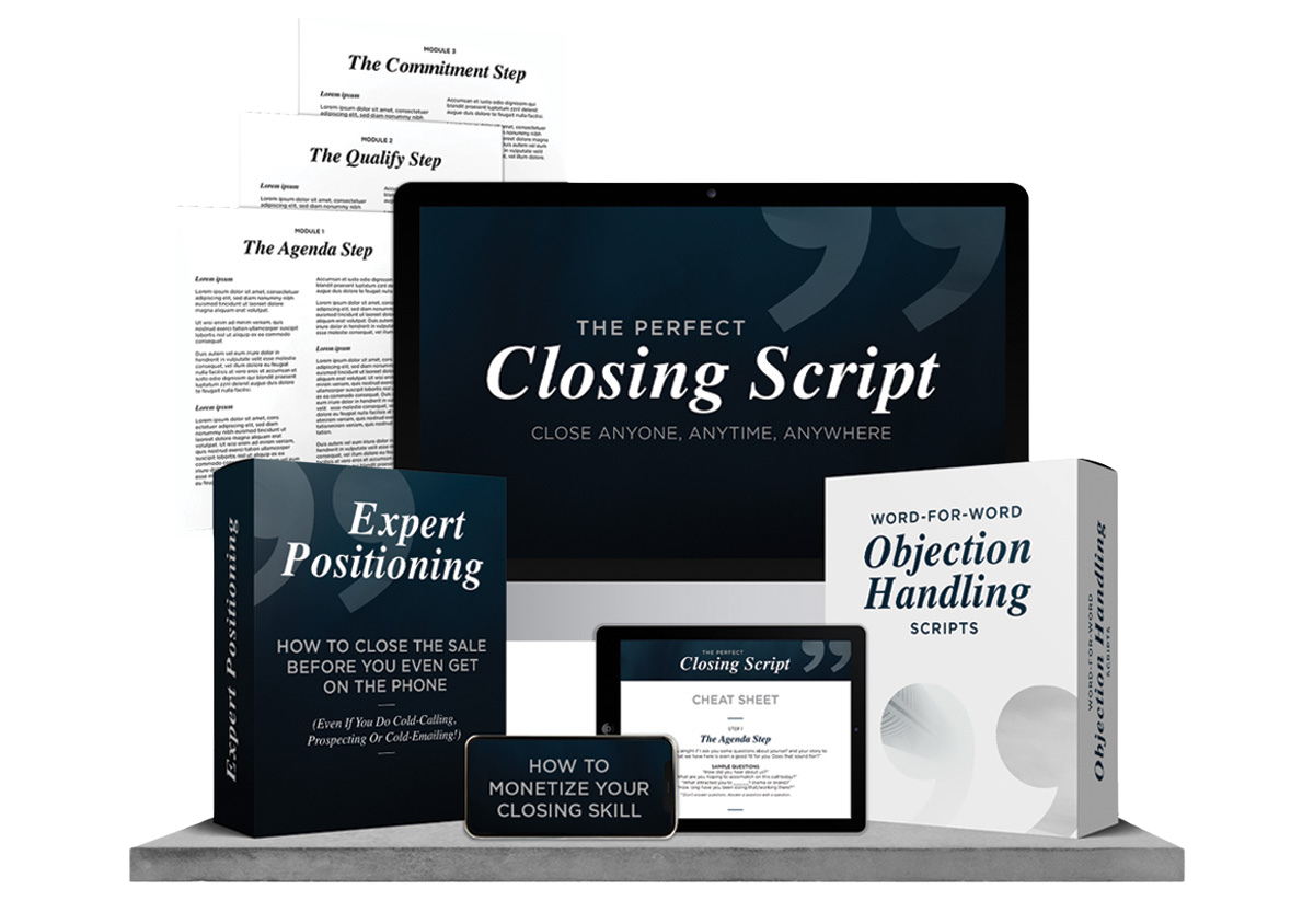 Perfect Closing Script – High Ticket Business